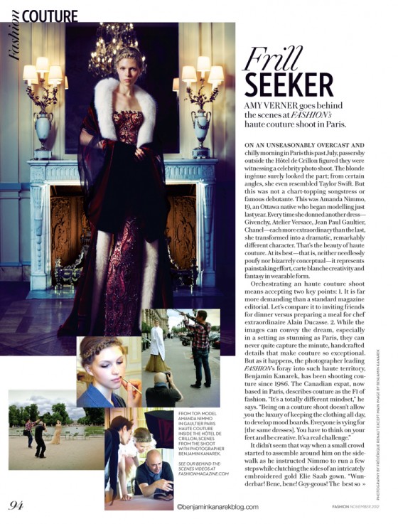 A Canadian in Paris Behind the Scenes Video and Report on the set of ...