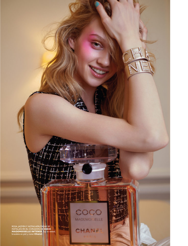 Hazel Graye in “Who’s That Girl?” wearing Chanel and Coco Mademoiselle ...