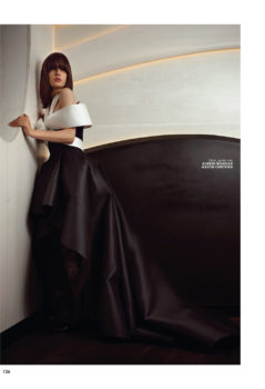 “Illusion” Haute Couture with Daniela Didenko by Benjamin Kanarek for ELLE