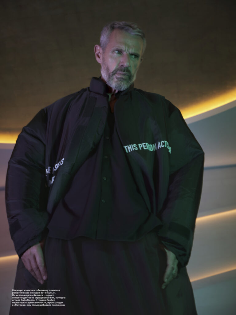 Lambert Wilson the Merovingian Villain in Matrix Resurrections by ...